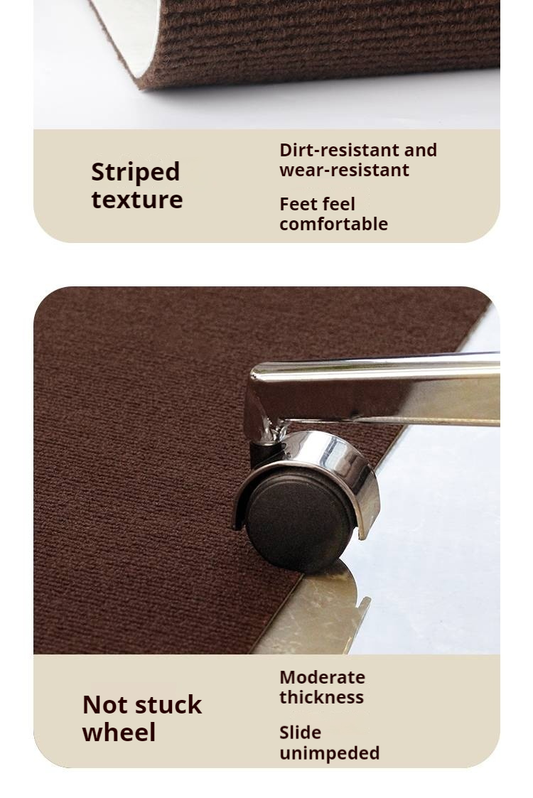 Nehem - 139×100cm Anti slip soundproof esports large karpet office ...