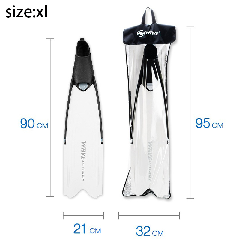 JUNHAIINS Spearfishing freediving fins Footpockets Professional Adult ...