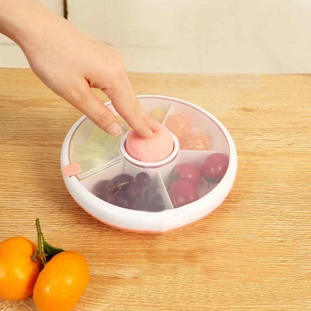 ESTRENAR Snack Container, Leak Proof with Lid Kids Snack Spinner ...