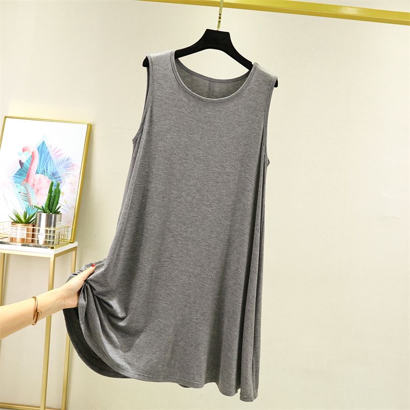 9 colors 120KG Women Shirt Extender Long Skirt Extender Modal Shirt ...