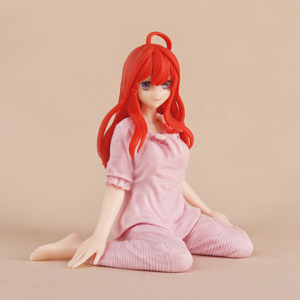 9cm The Quintessential Quintuplets Anime Figure Pajamas Nakano Itsuki ...