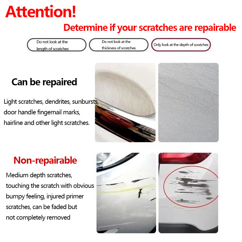 No Scratches! Car Scratch Remover Car Polish Cream Scratch Remover ...