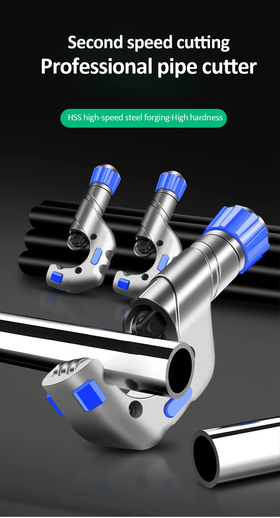 Bearing Roller Type Tube Cutter Professional Pipe Cutter Metal Scissor ...