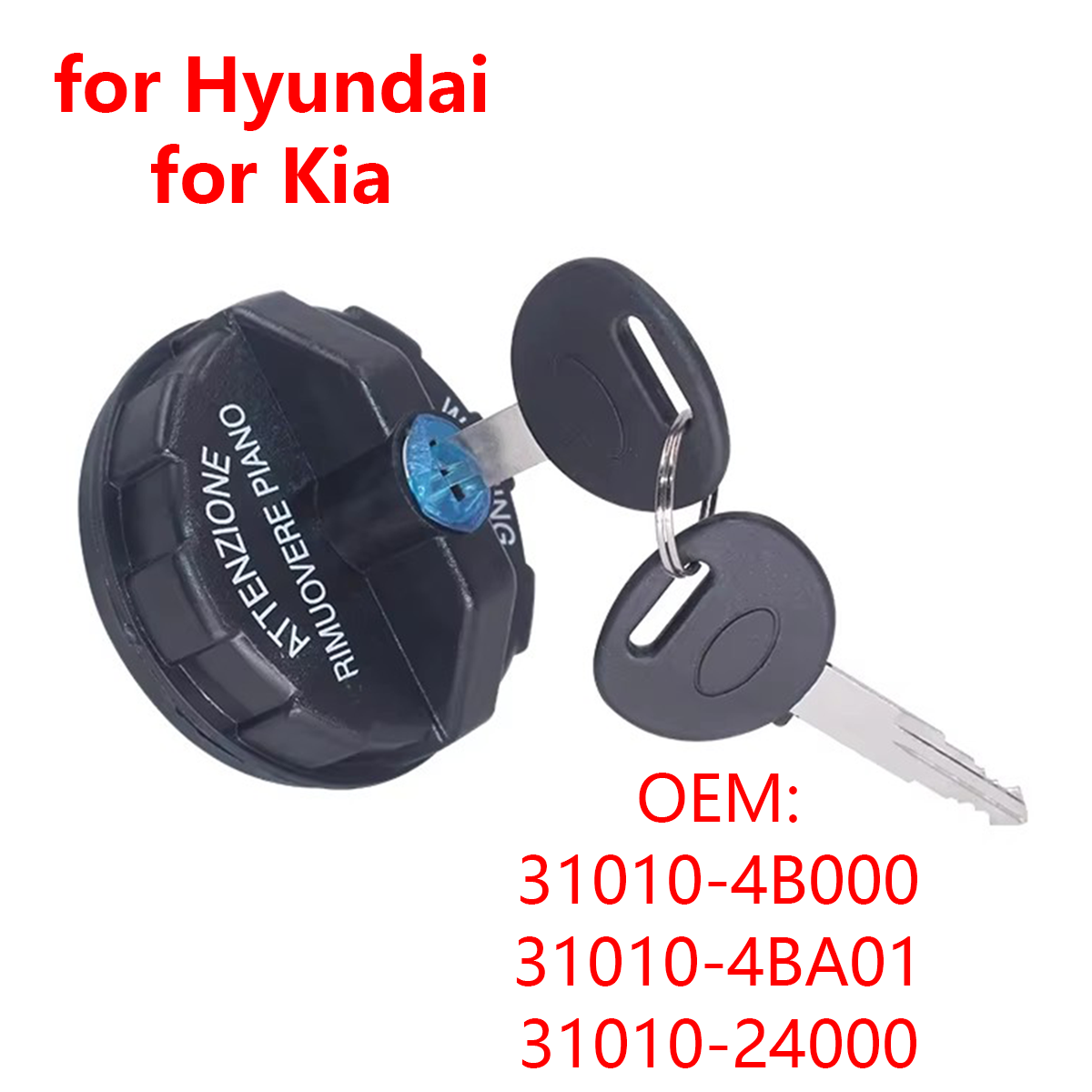 310104B000 Car Petrol Diesel Fuel Tank Filler Cap with 2 Keys ...