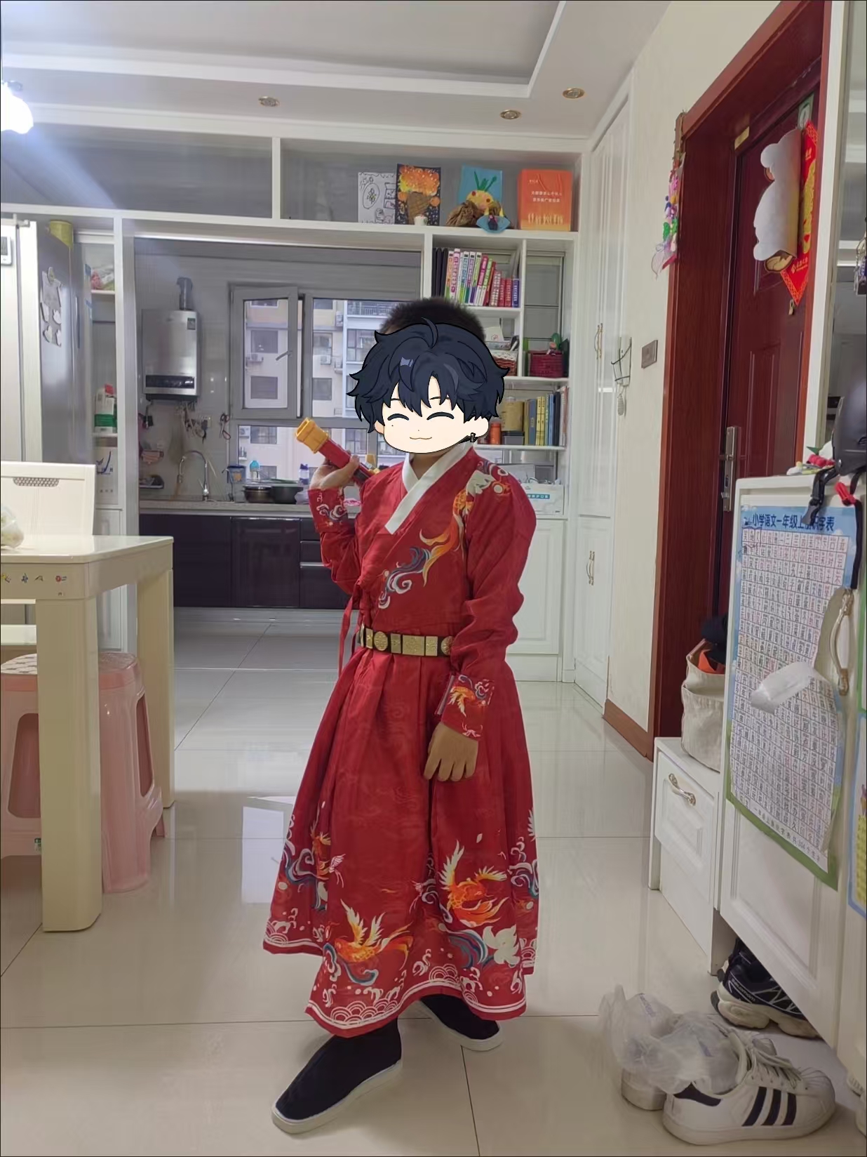 Boys Ancient Costume Hanfu Flying Fish Costume Chinese Style Children ...