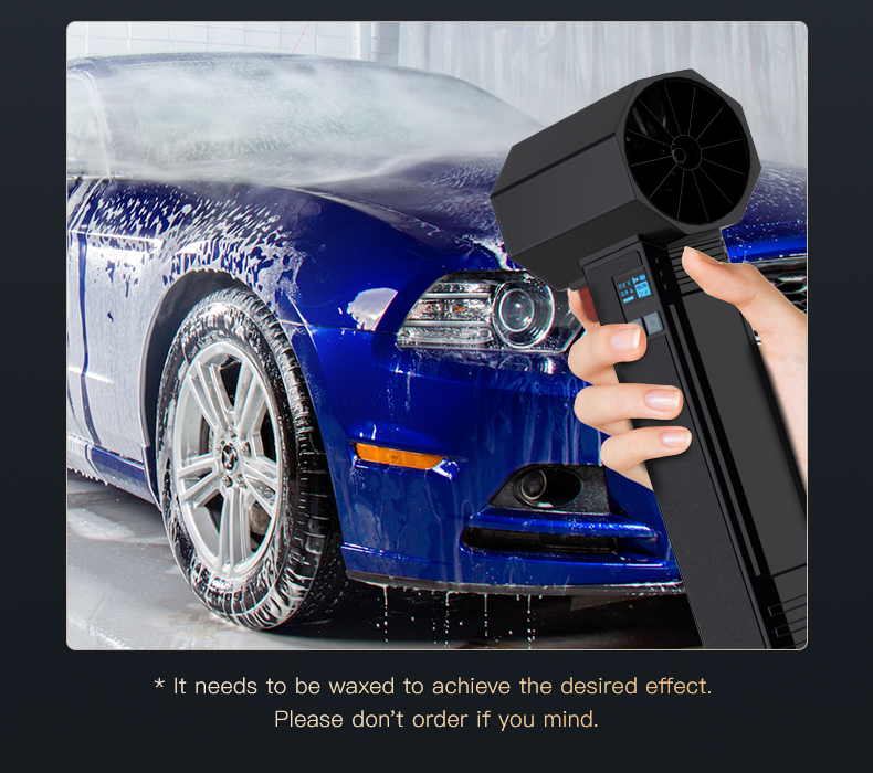 Booster Violent Car Dryer 1.6kg Thrust Turbo Fan 64mm Brushless Motor ...