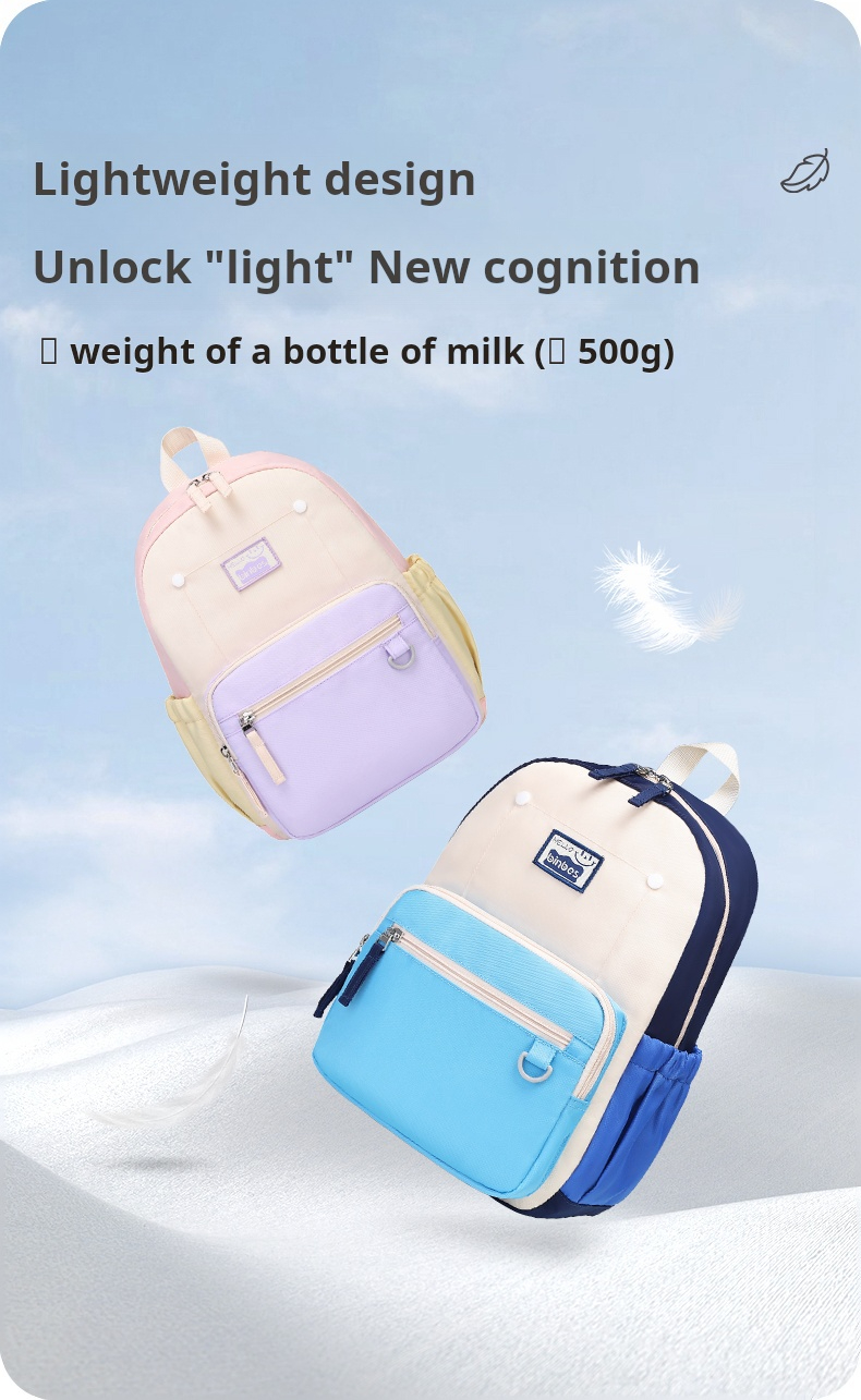 Binbes Bag Backpack Children Backpack Student School Bag Large Capacity ...