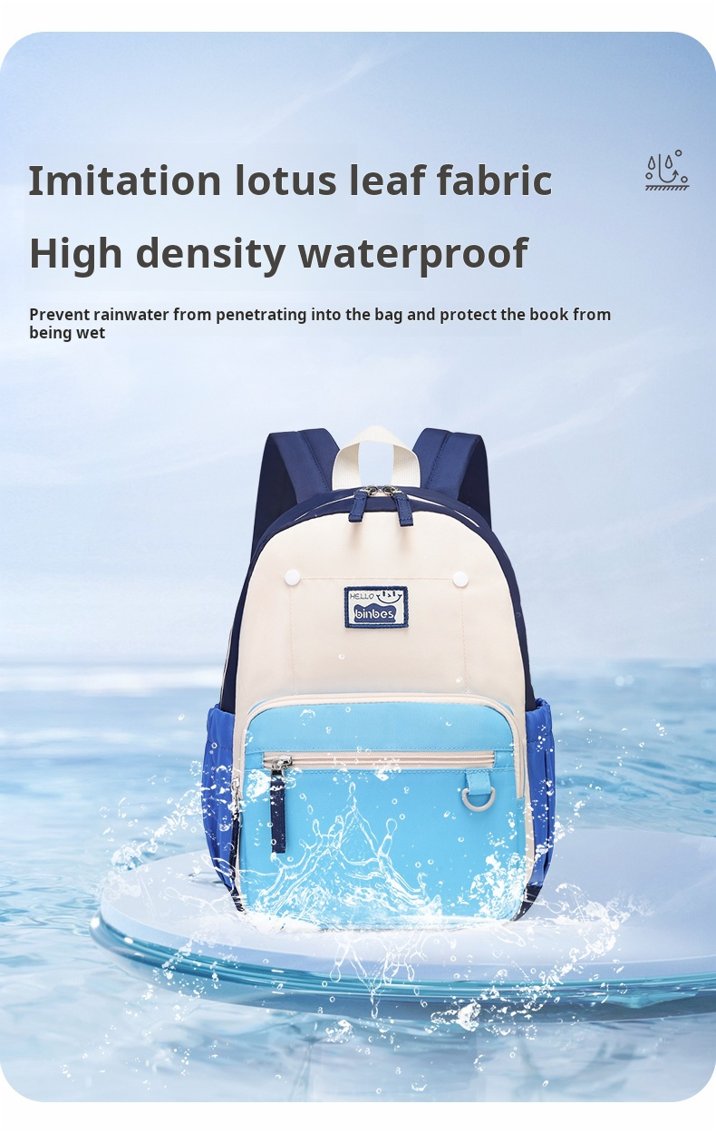 Binbes Bag Backpack Children Backpack Student School Bag Large Capacity ...