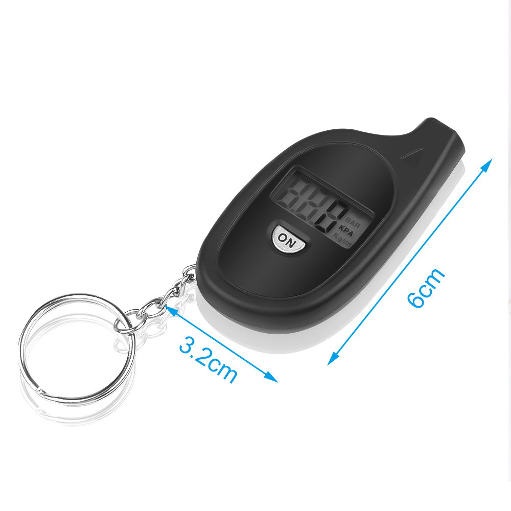 [Local Shipment] Mini Car Tire Pressure Detector,Tire manometer Monitor ...