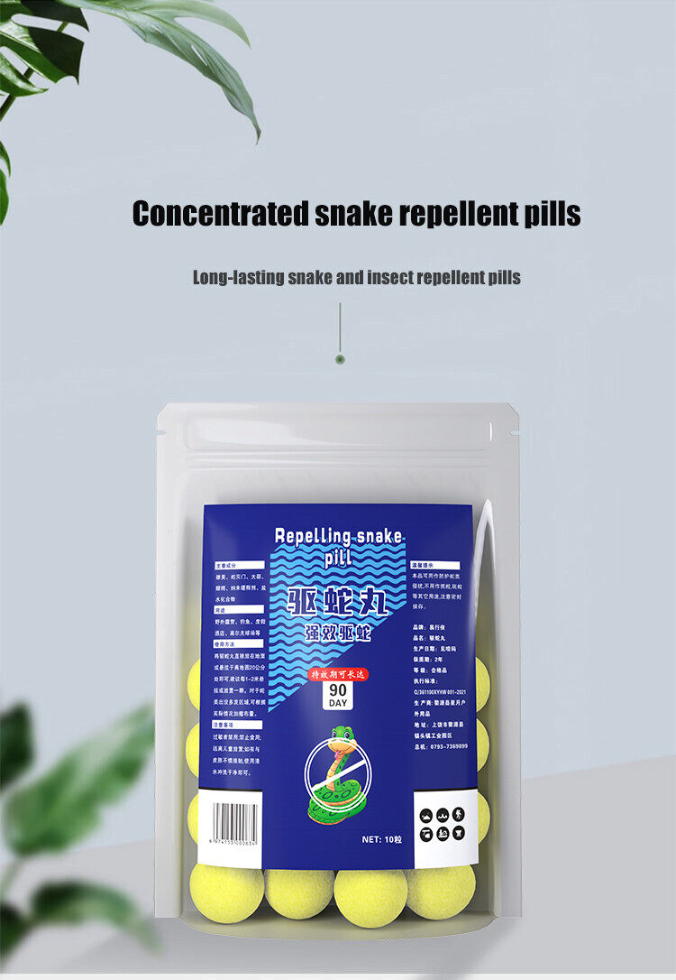 20x enhancement effect Long-Acting Sulfur Snake Repellent Pills 10 ...