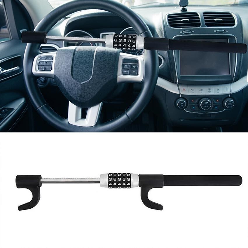 Car Locks Anti Theft Steering Wheel Lock U-shaped steering wheel ...
