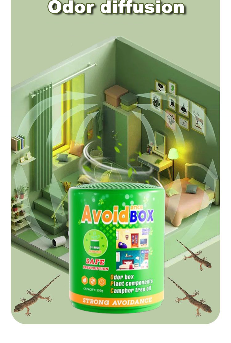 No geckos within 1000 meters Lizard repellent 150g Gecko repellent Safe ...