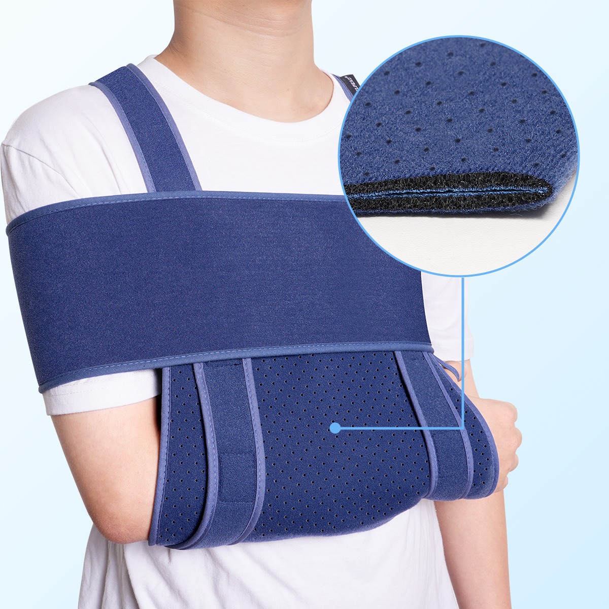 VELPEAU Arm Sling for Sleep, Shoulder Immobilizer for Women & Men ...