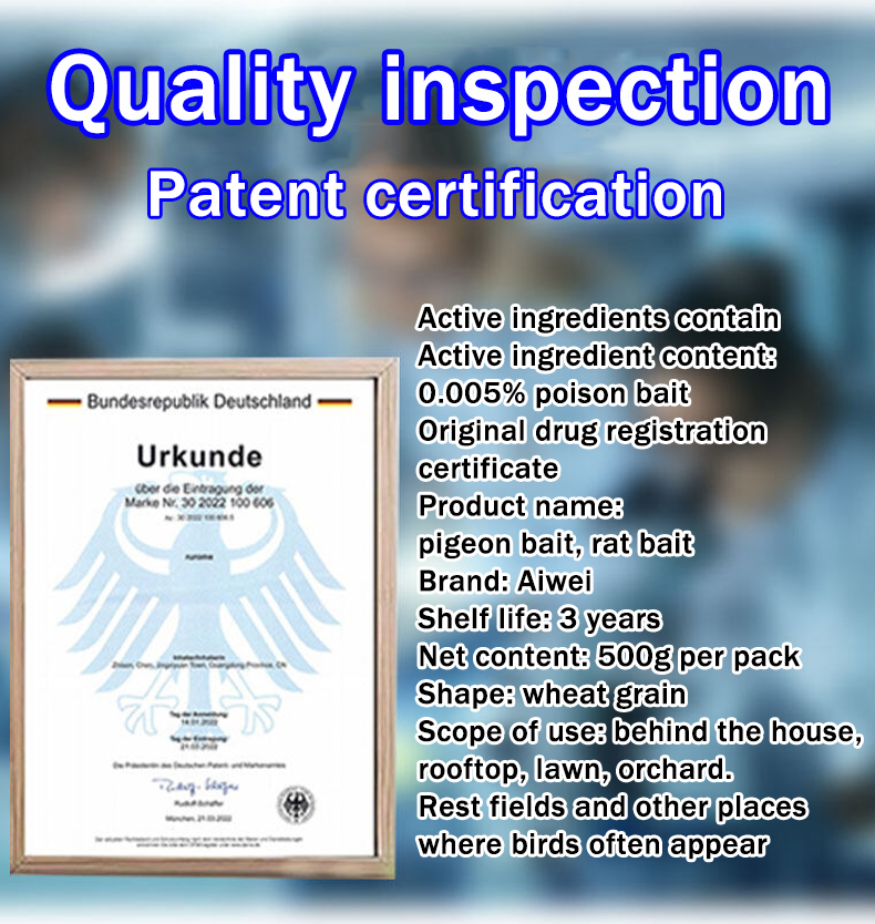 Ready Stock racun burung bird killer 500g Bird repellent pigeon poison ...
