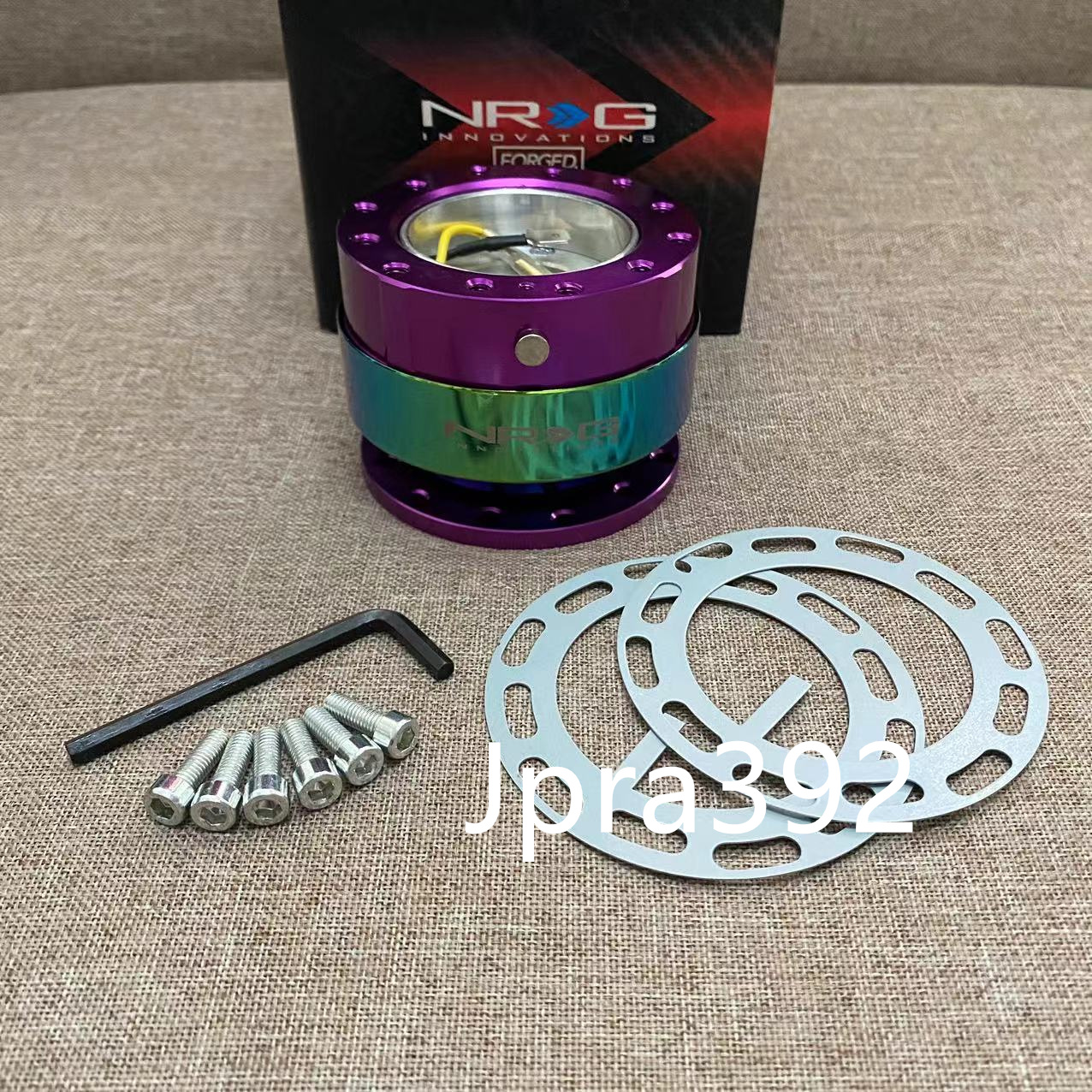 NRG DING 6+4 Ball Car Sports Steering Wheel Quick Release Wheel Adapter ...