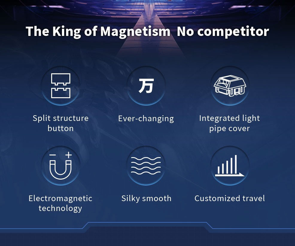 TTC King of Magnetic Switch Gaming TTC Magneto Switches High stability ...