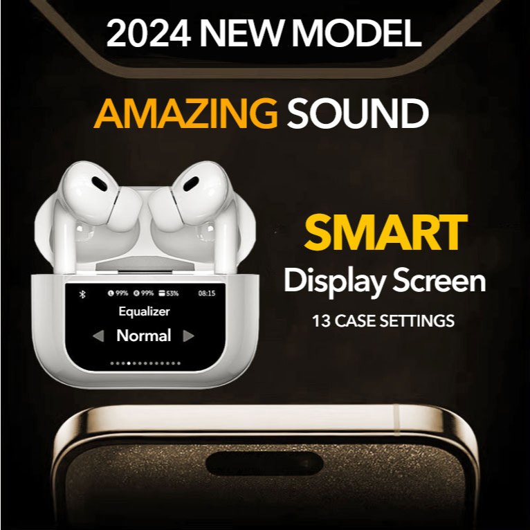 【Local shipment】A9 Pro TWS Screen Wireless Bluetooth Earphones Supper ...