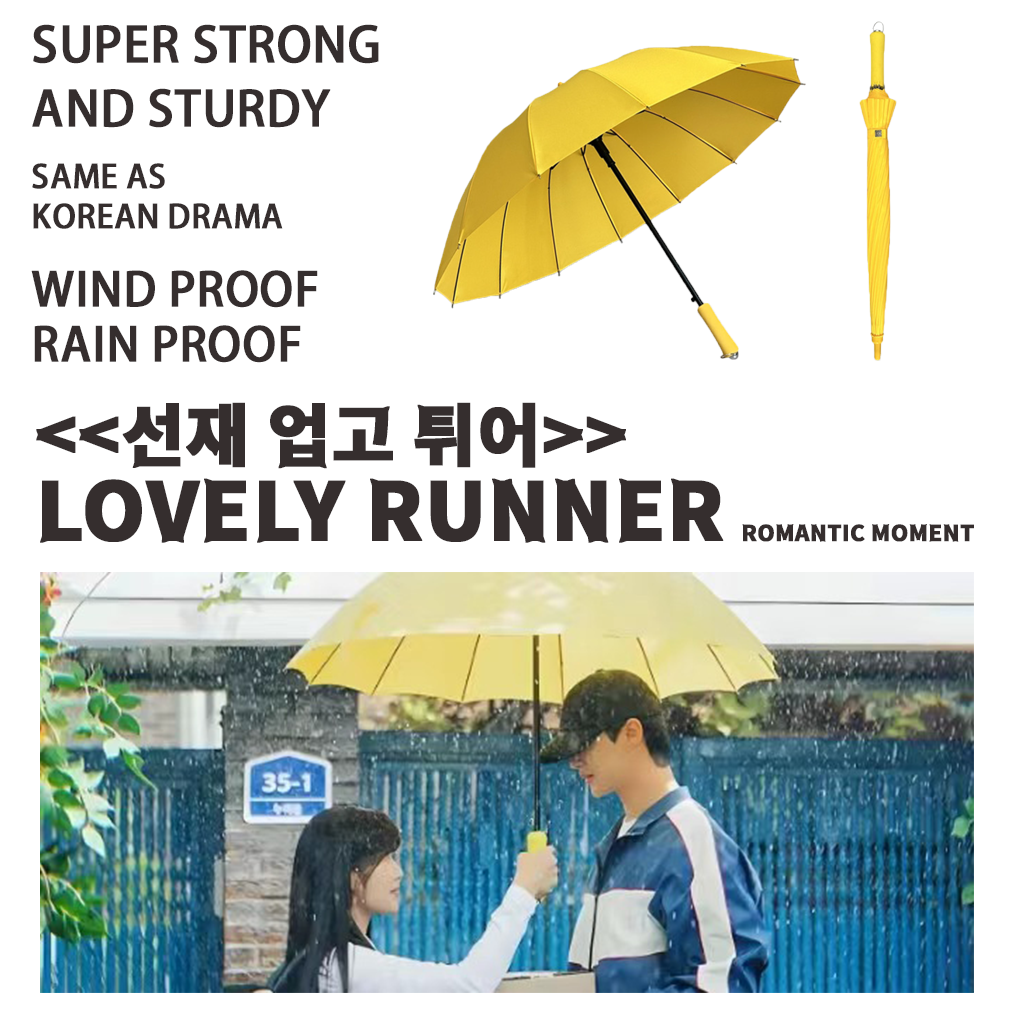 《Imported from Korea》Lovely Runner Korean Drama Same Style Yellow ...
