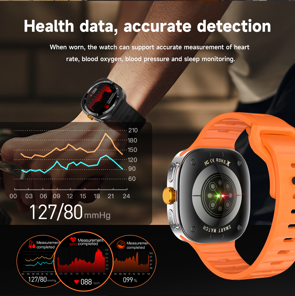 NEW GPS trajectory Smartwatch Men Outdoor Sport Man Galaxy Watch6 ...
