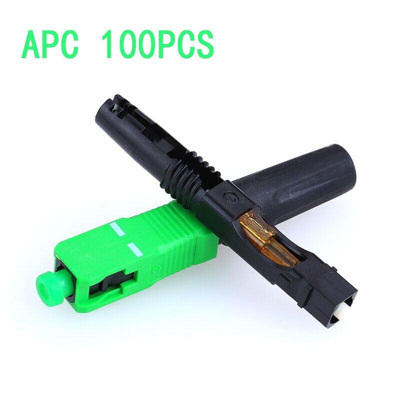 Embedded Fiber Optic Fast Connector SC APC Single Mode Fiber Optic ...