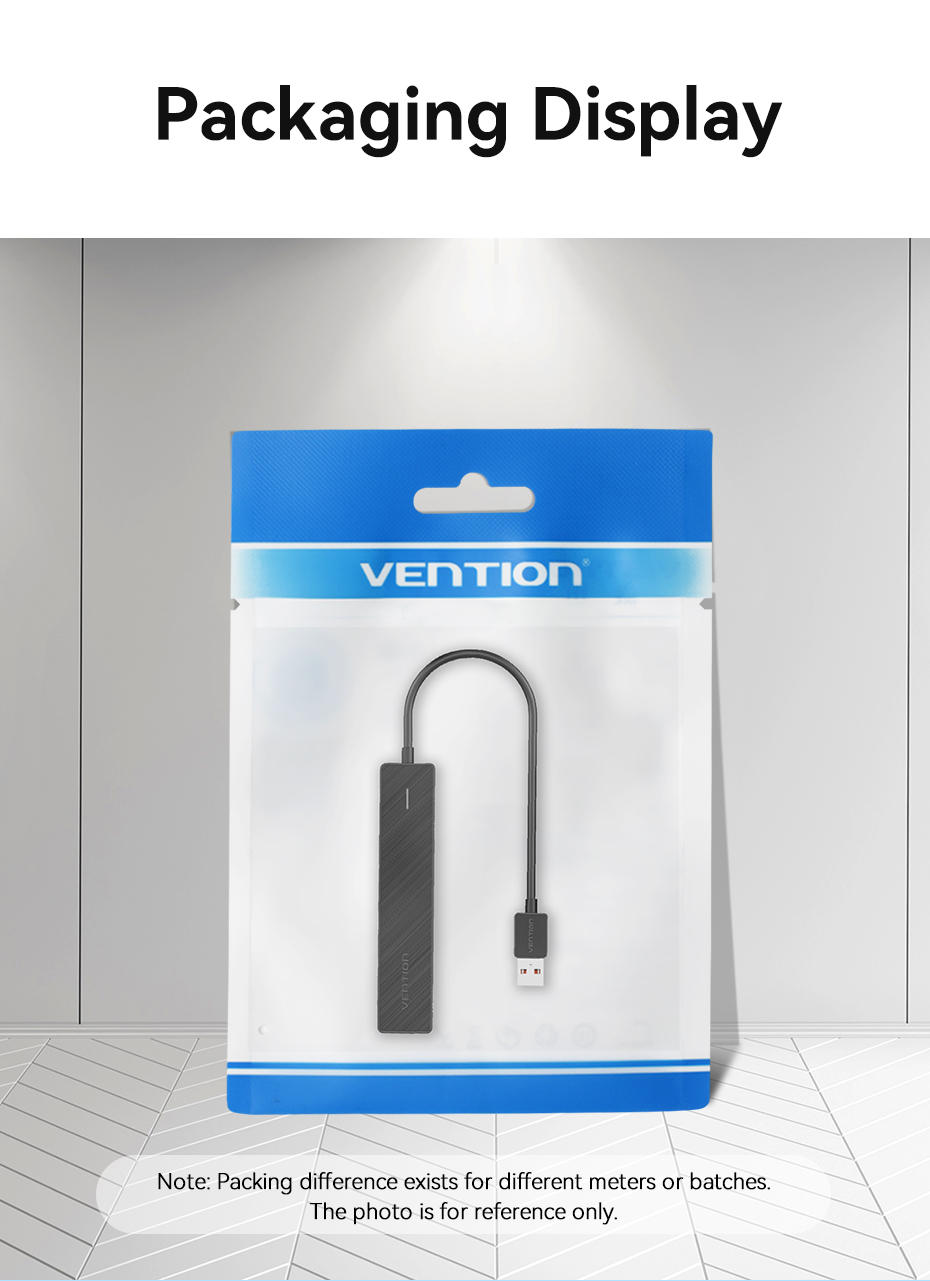 Vention Usb / Type C Hub 4*USB Port USB 3.2 10Gbps for Laptop Multi ...