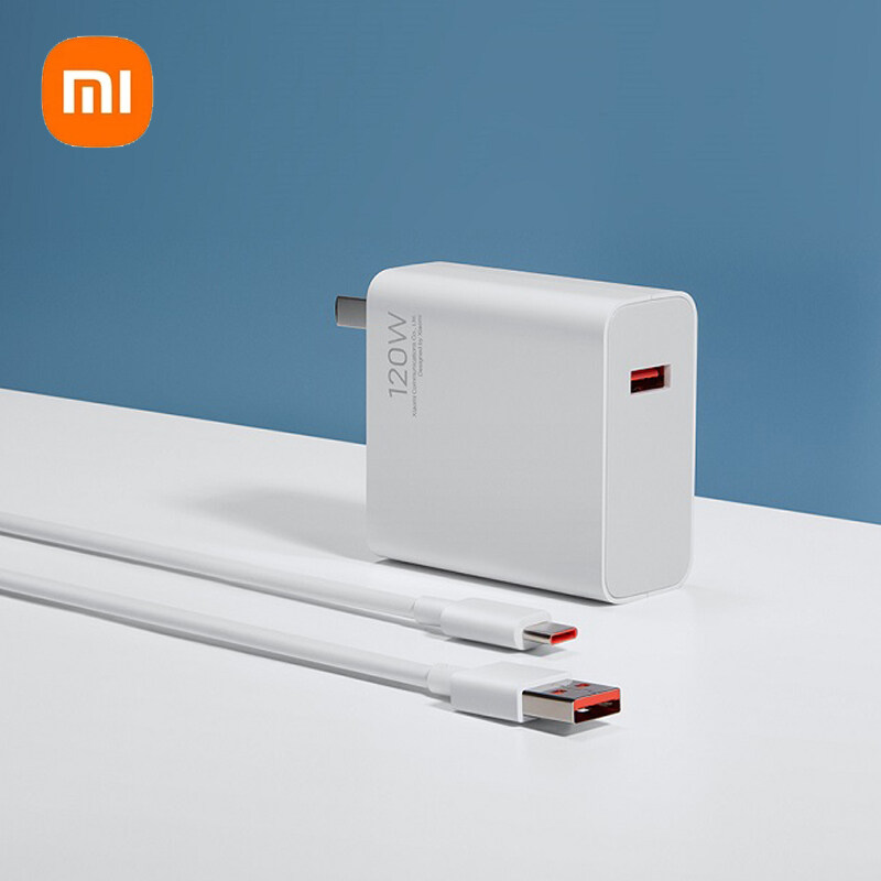 (Free)Xiaomi 120W MAX Turbo charger Fast charging Adapter 7A USB to ...