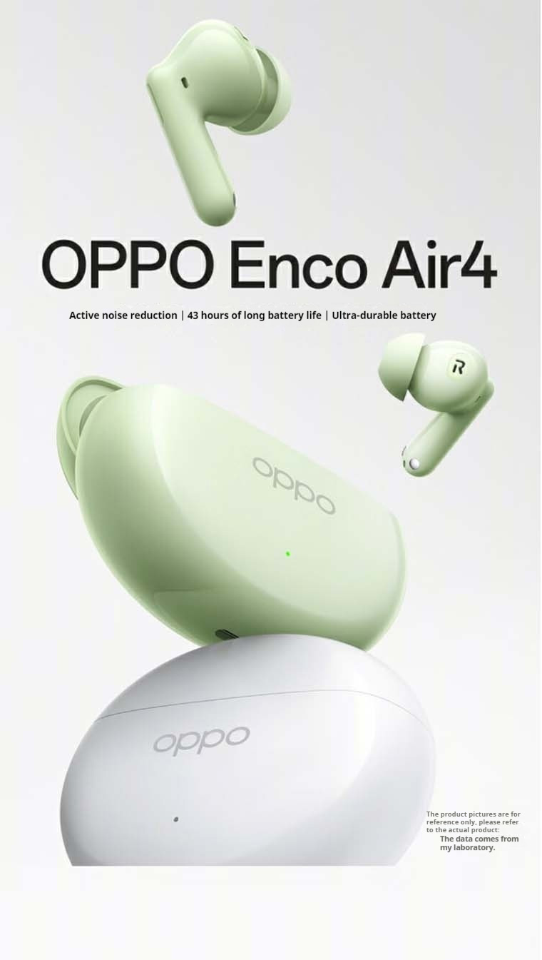 OPPO Enco Air4 real wireless Bluetooth headphones active noise ...