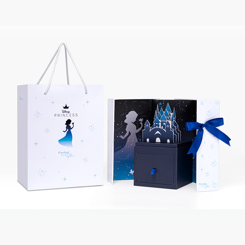 Disney Jewelry Watch Gift Box Castle Gift Box | Shopee Malaysia