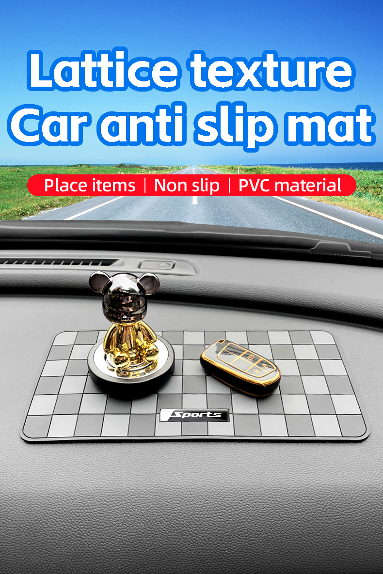 Car Anti-Slip Mat Dashboard Anti-Slip Mat Car Interior Accessories, 28 ...