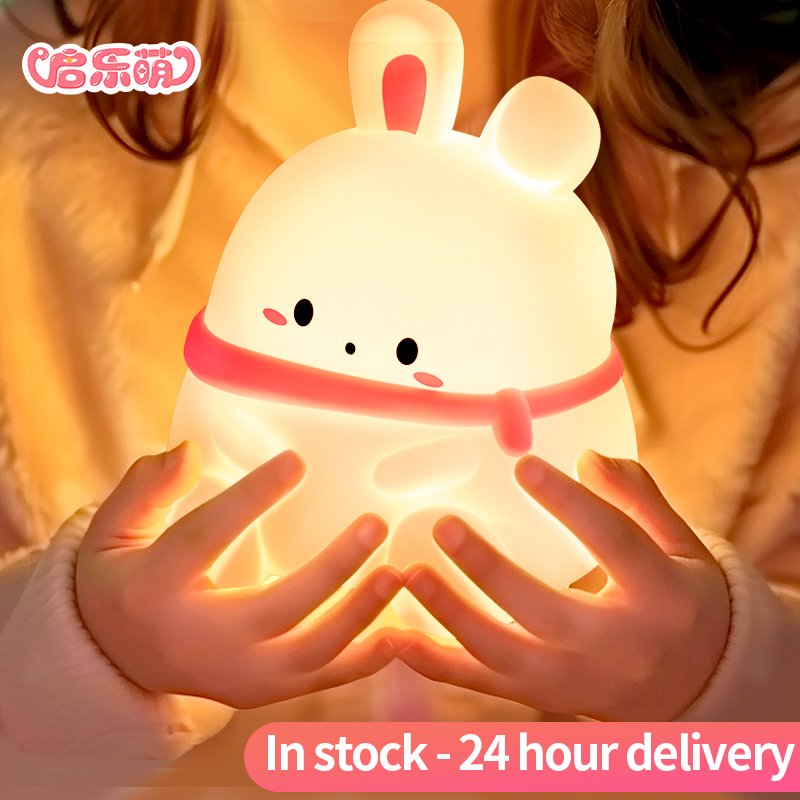 [Qilemeng]Patting LED Night Light Cartoon Night Light Kids Lamp Bedroom ...