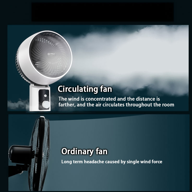 Air Circulating Electric Fan 3D Surround Air Circulation Fan Adjustable ...