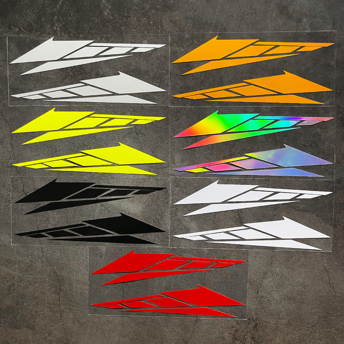 7 Color/Motorcycle body Decal Reflective Sticker Motorcycle Cover ...