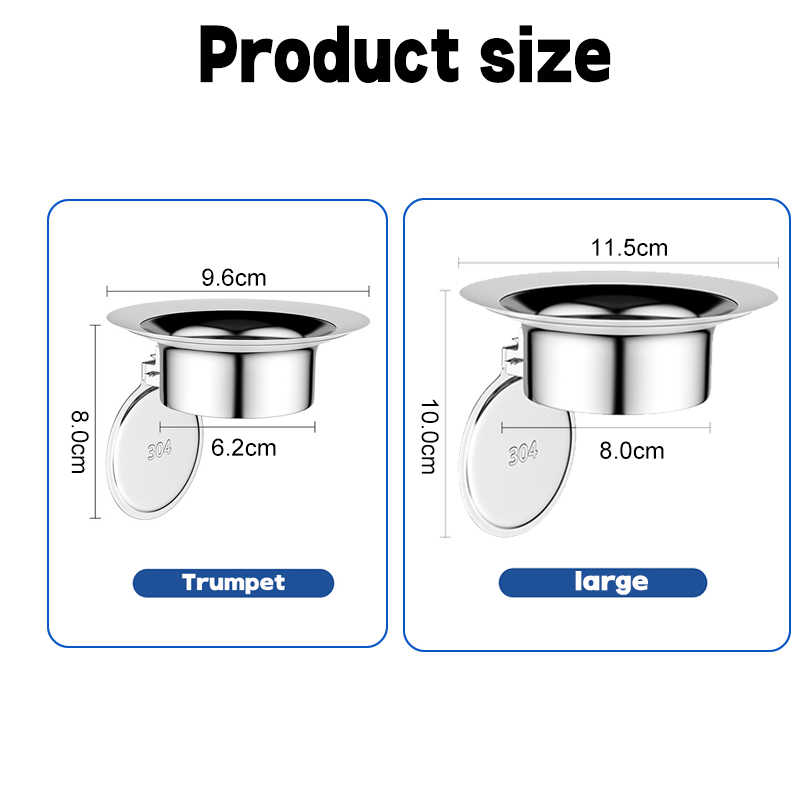 【Odor Blocker】stainless steel TOILET The Conduit Odor proof Insect ...