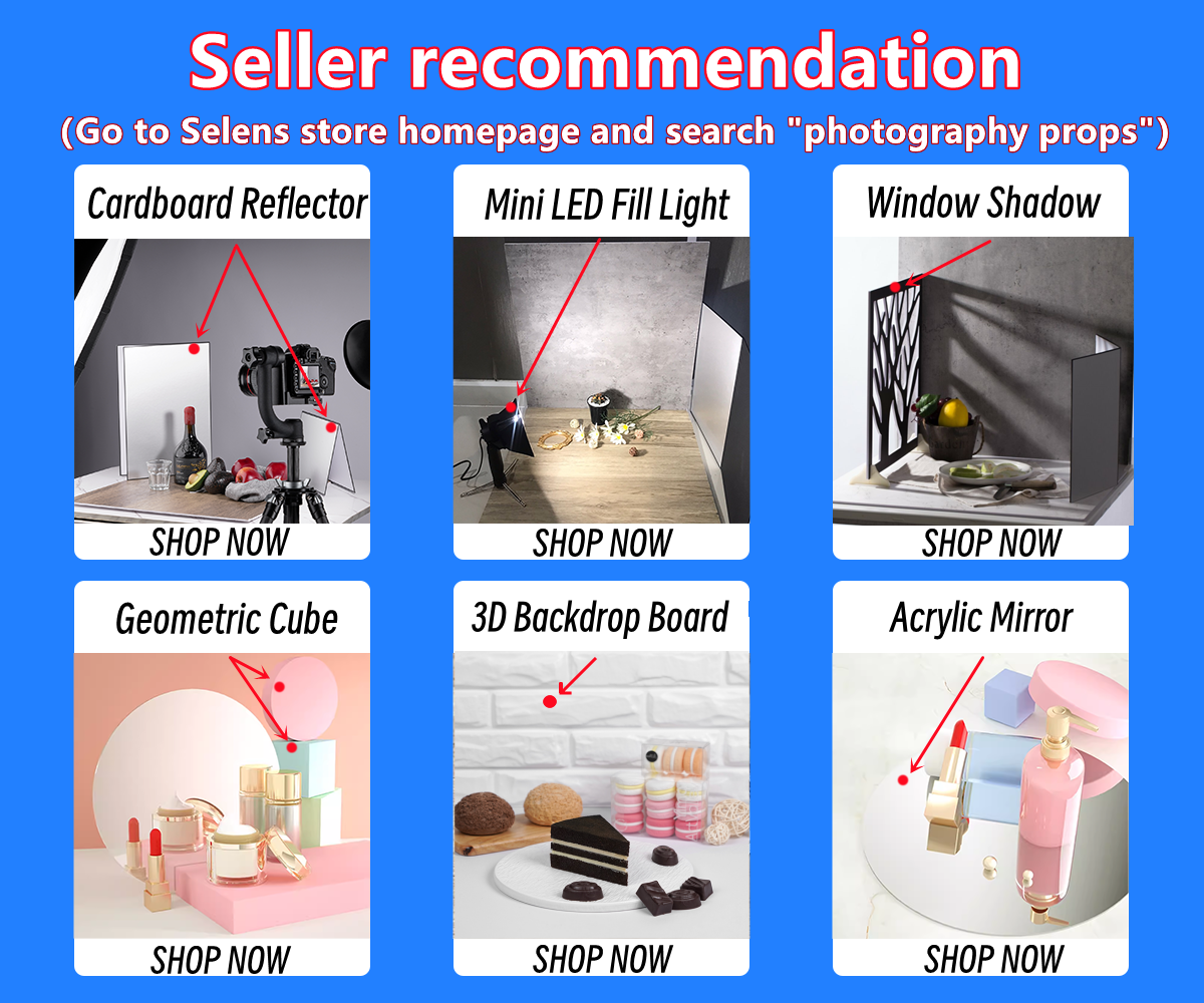 [Malaysia Stock] Selens Hard Background Board 60x60cm Double Sided ...