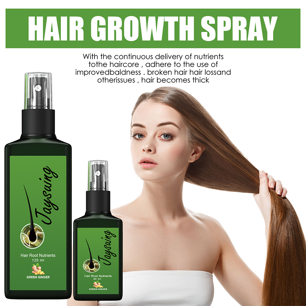 30ml Natural Ginger Hair Growth Spray Effective Nourishing Root Hair ...