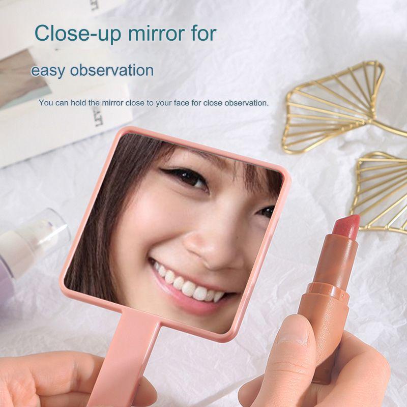 Mini Square Makeup Mirror Portable Vanity Mirror Cosmetic Vanity Pocket ...