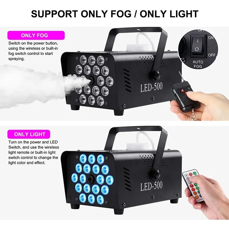 2200W Smoke Fog Machine Stage Fogging Machine Fast Shipping Disco ...