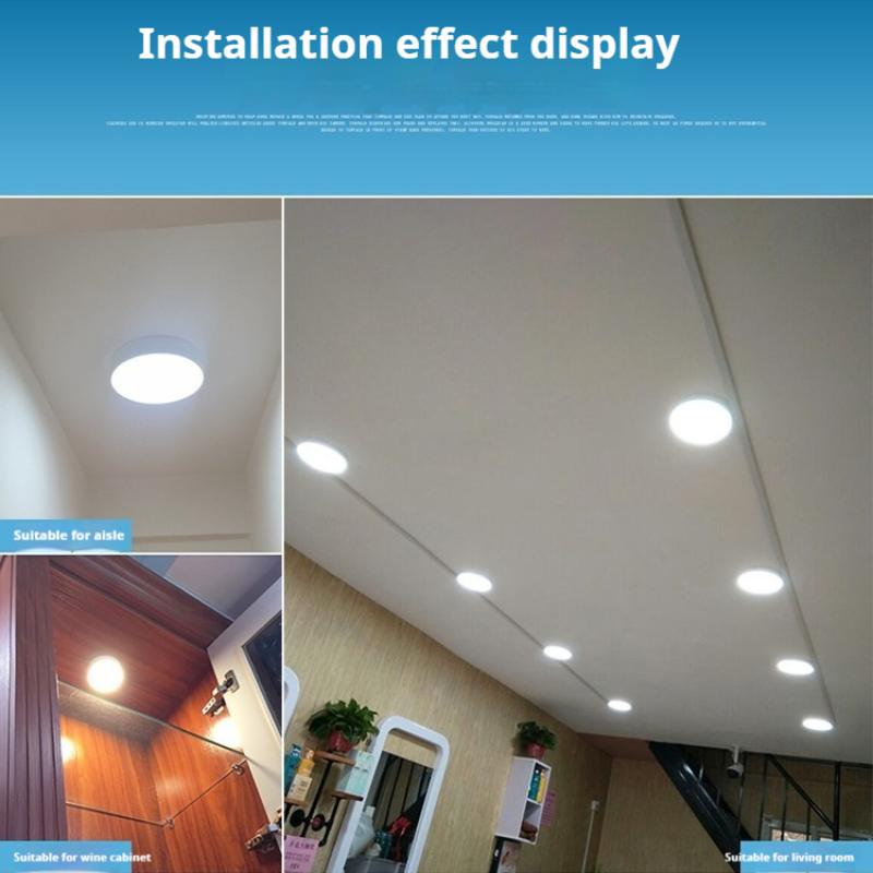 LED Surface Downlight 6W/12W/18W Round Lampu Siling Ruang Tamu Lighting ...