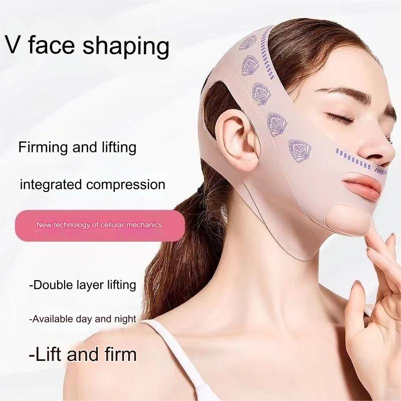 Upgraded Face Slimming Mask Wrinkle Face Lift Up Reduce Double Chin ...