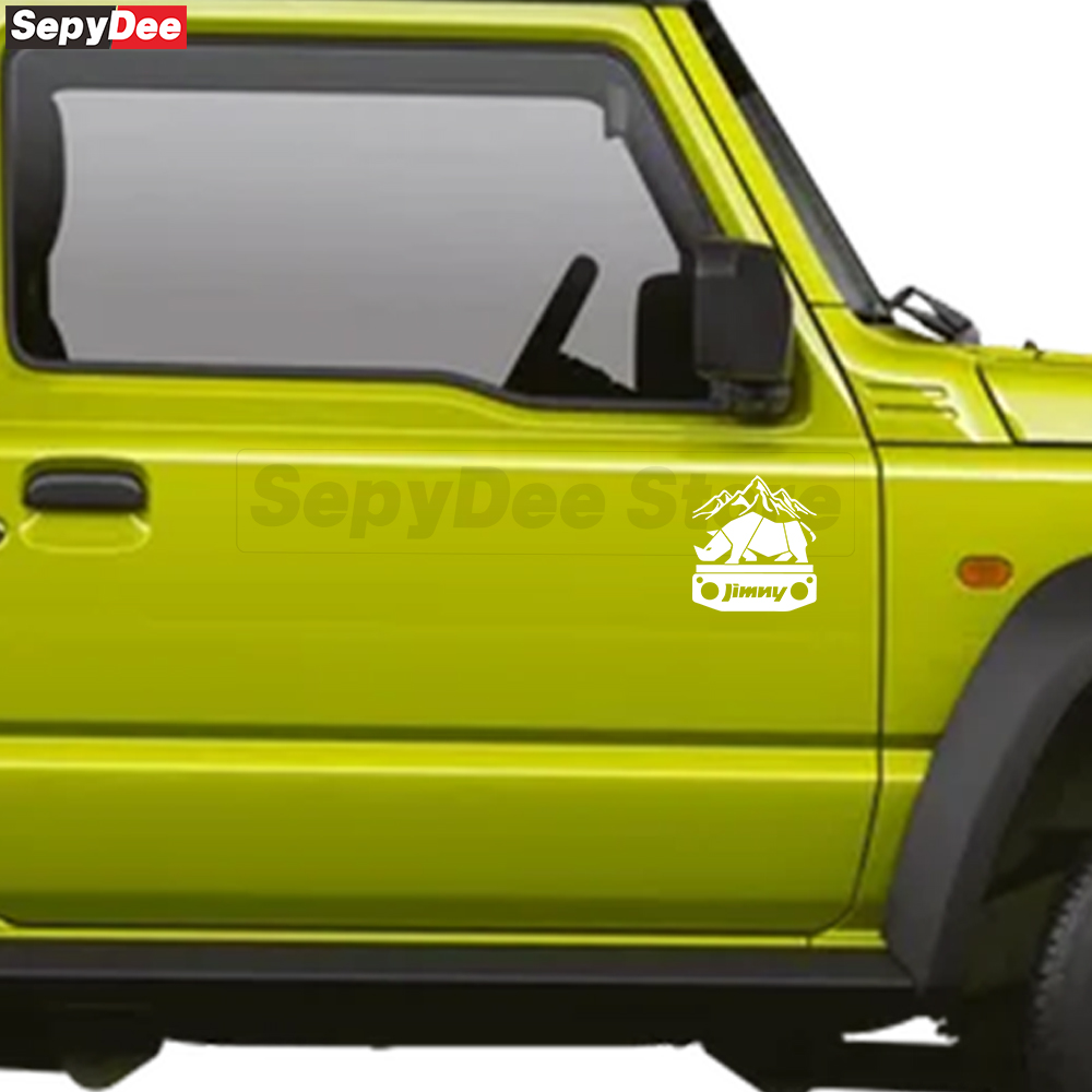 For Suzuki Jimny Genuiue Car Sticker 4x4 Off Road Rhino Trunk Rear ...