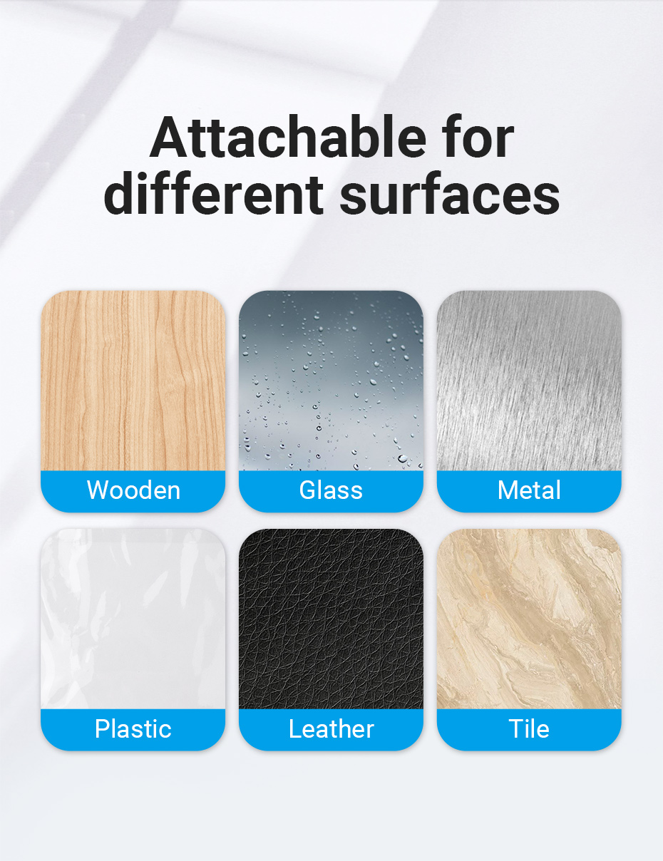 Vention KBT Cable Organizer Silicone Cable Clips Cable Management Cable Winder Desktop Tidy ...