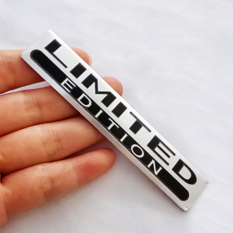 1 x Aluminum LIMITED EDITION SPECIAL EDITION Letter Logo Car Auto ...