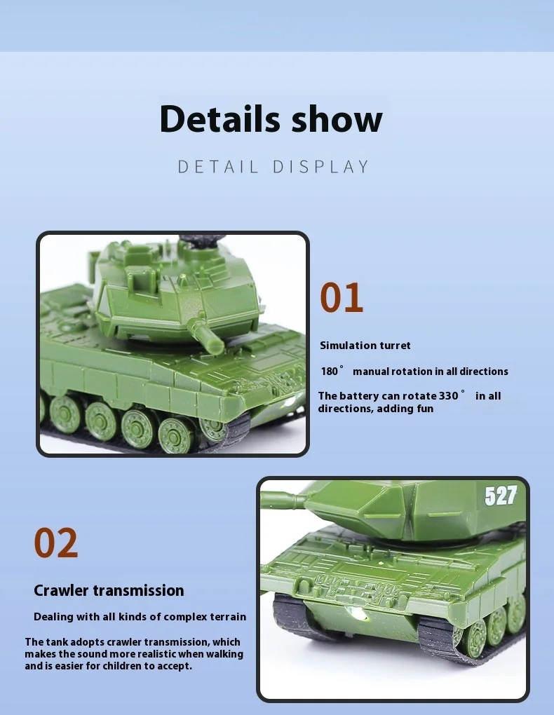 RC Mini Crawler tank Toy Remote Control Small Tracked Driving Tank Car ...