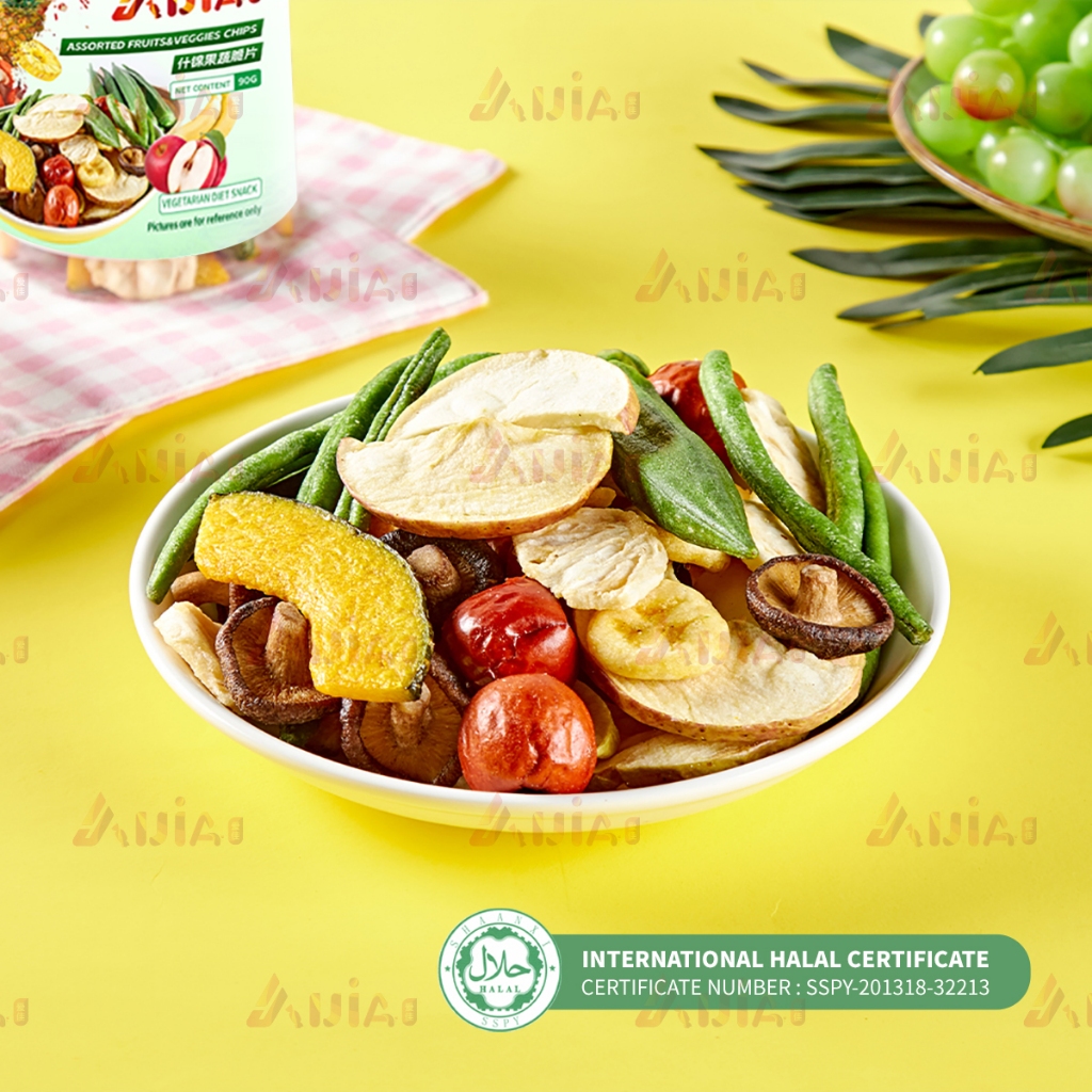 Halal Dried Vegetable Snack Kerepek Sayuran Mix Kerepek Sayur Kering ...