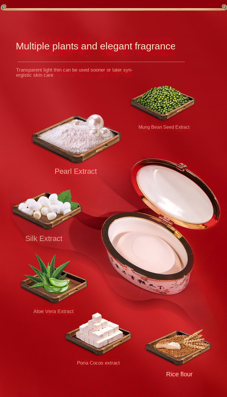 Dai Chunlin Ceramic Duck Egg Loose Powder Fixing Makeup | Shopee Malaysia