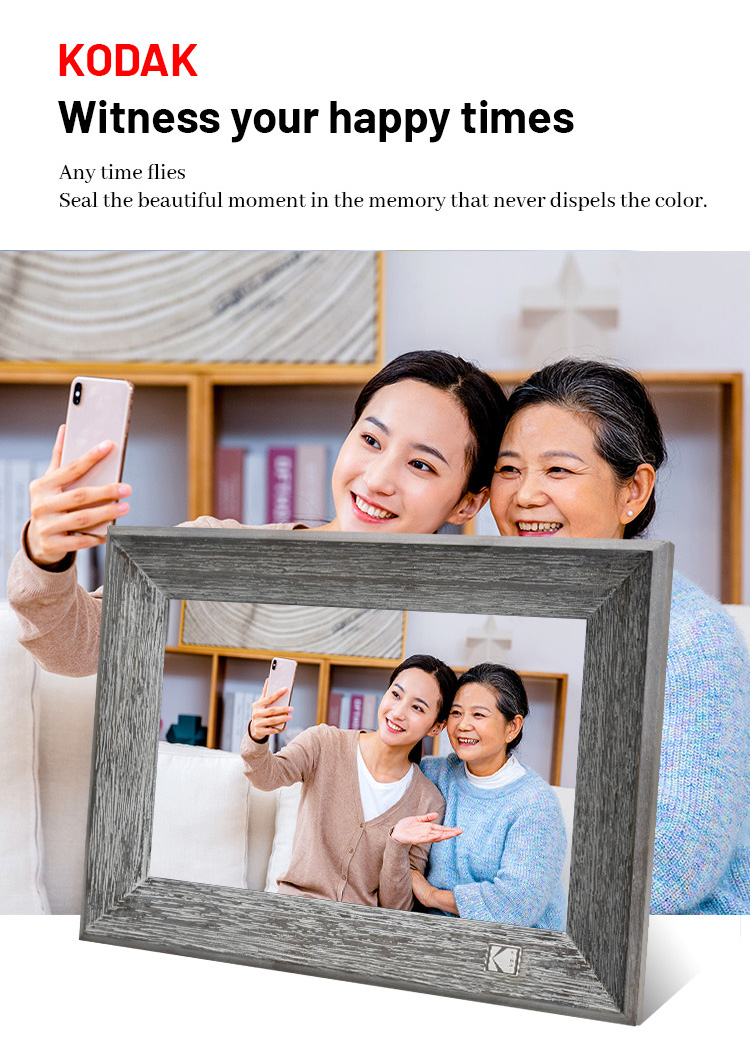 Kodak RCF-1013W WiFi 10.1-inch Digital Photo Frame, 1280*800 HD IPS ...