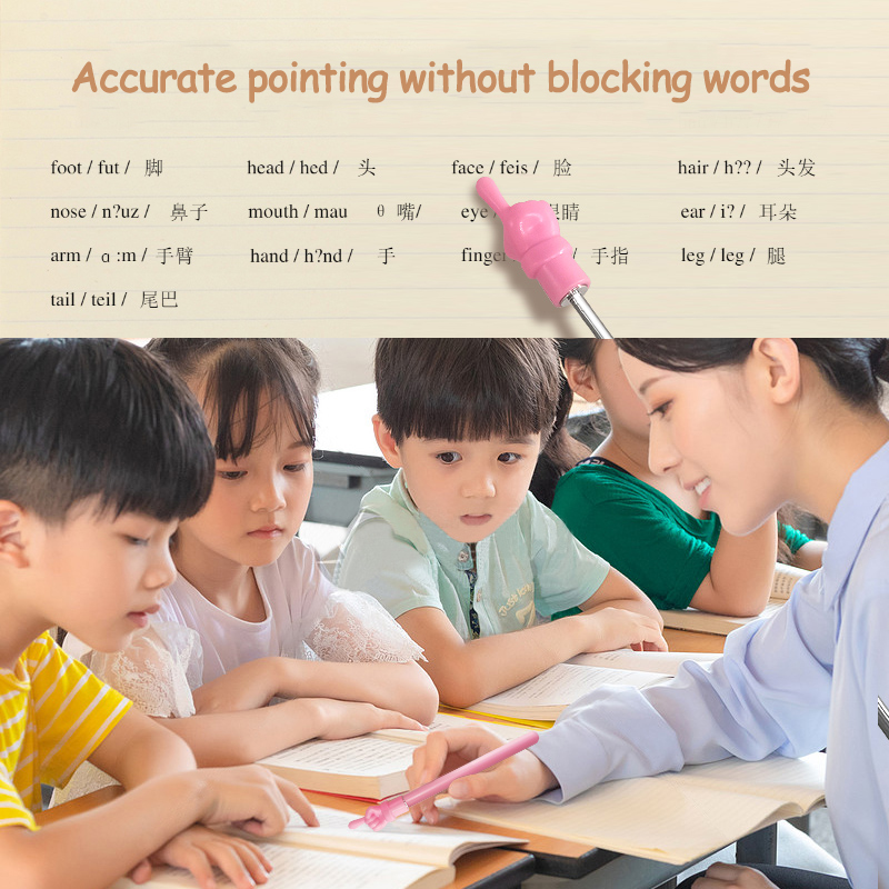 *READY STOCK AT MALAYSIA*New Retractable Pointer Children's Reading ...