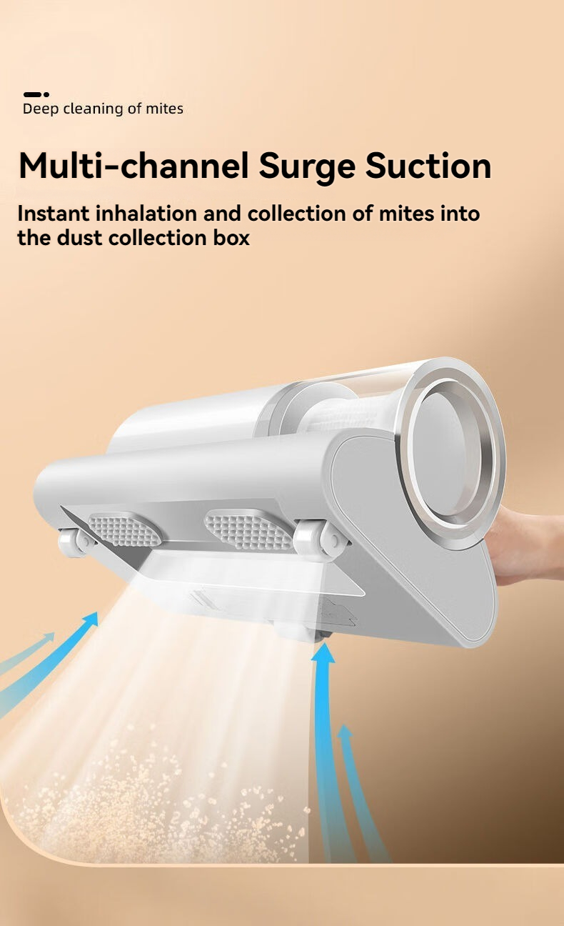 Dust Mite Removal Vacuum Cleaner, Rechargeable Wireless Mites Vaccum ...