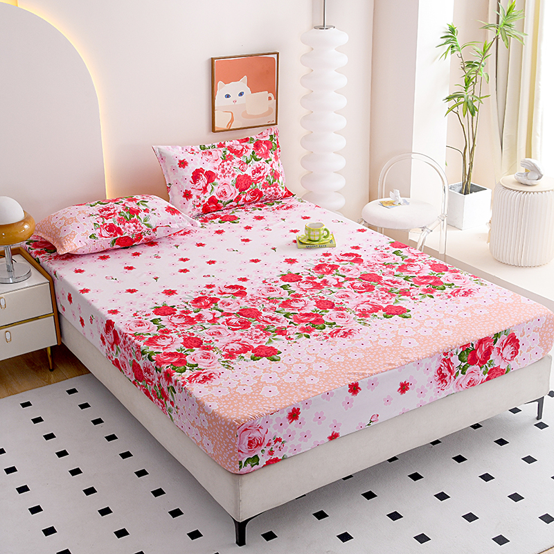【New Arrival】clipper transport 880TC Bed Sheet Flower Printed INS Style ...