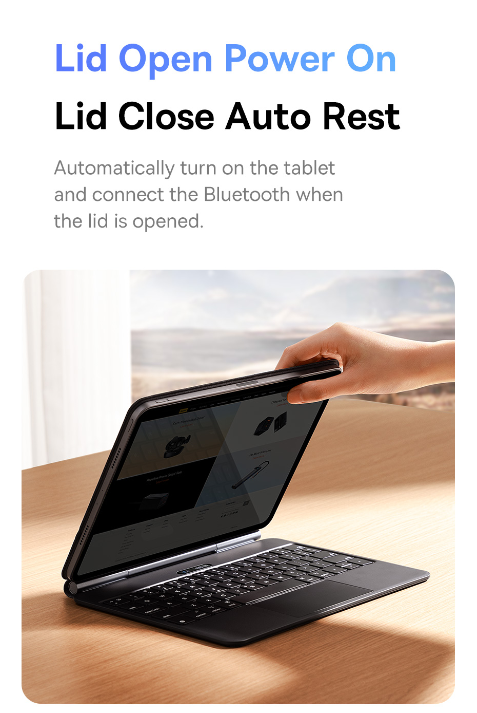Baseus Brilliance Series 2 Original Keyboard Case for Pad Pro 11/13 ...